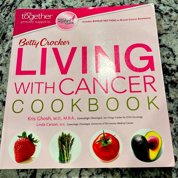 Wiley | Kitchen | Betty Crocker Living With Cancer Cookbook | Poshmark